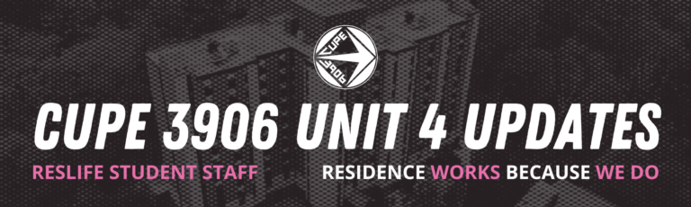 CUPE 3906 | McMaster works because we do!